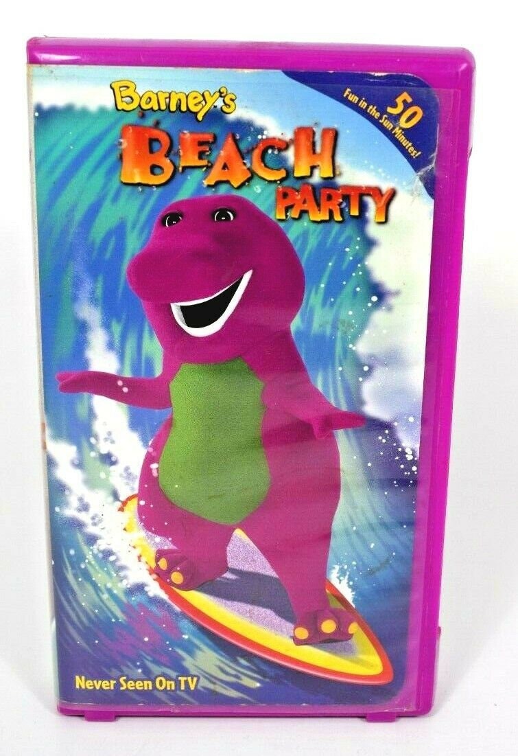 Barneys Beach Party VHS 2002 Clamshell Case | Etsy