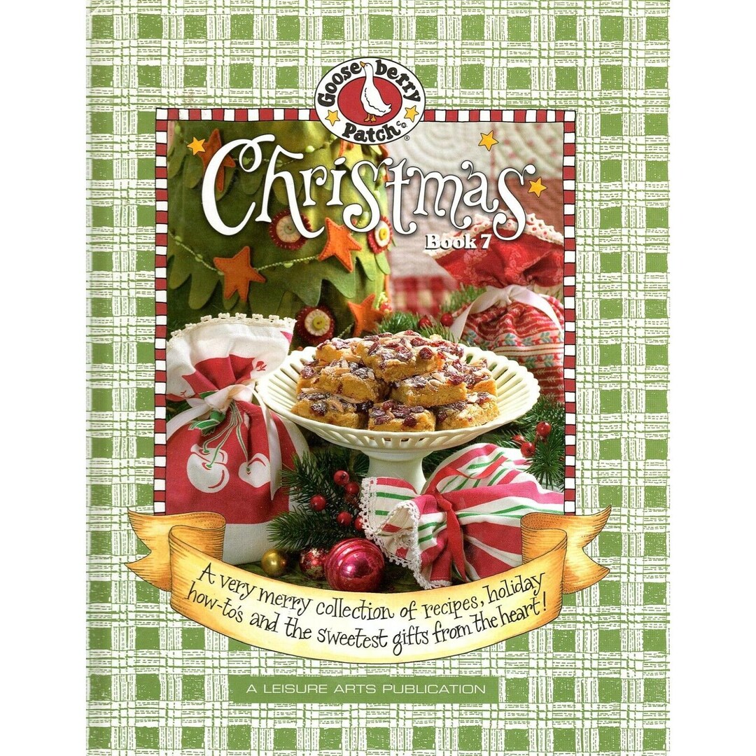 Leisure Arts Gooseberry Patch Christmas Book 7 Hardcover 2005 - Etsy