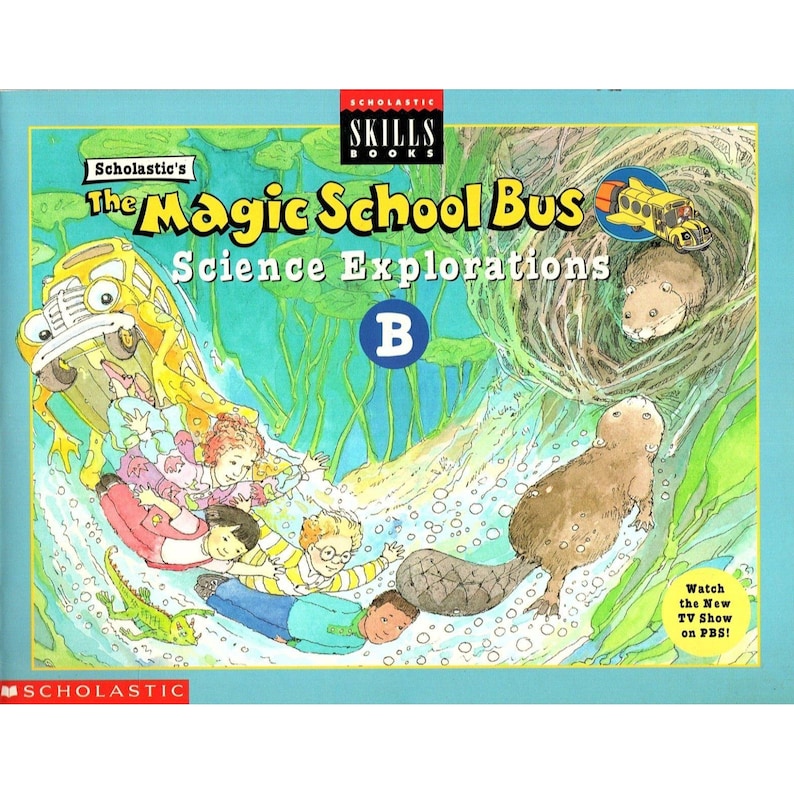 Vintage the Magic School Bus Science Exploration Book B Activity ...
