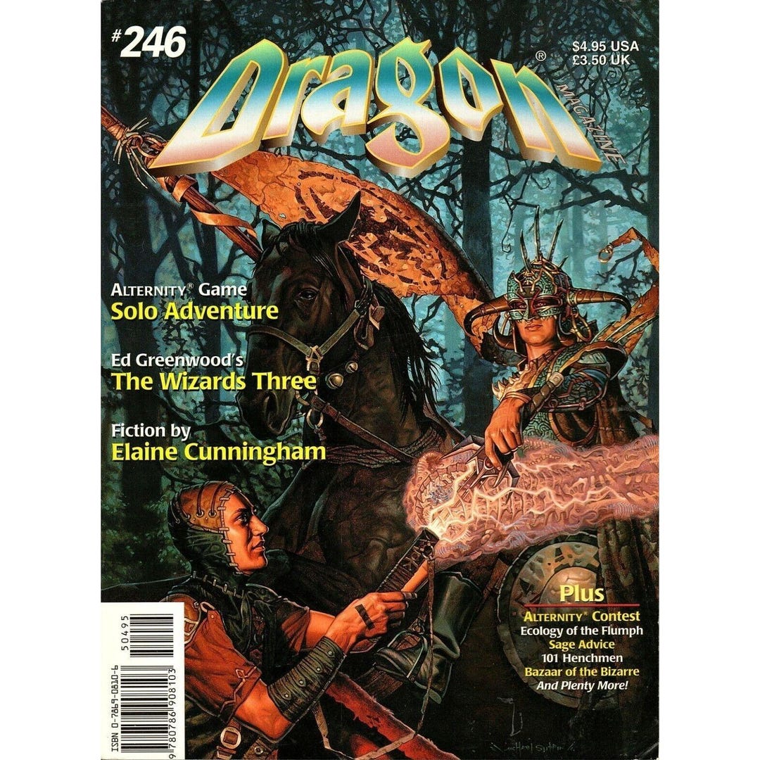 Dragon Magazine 246 April 1998 Advanced Dungeons and Dragons ...