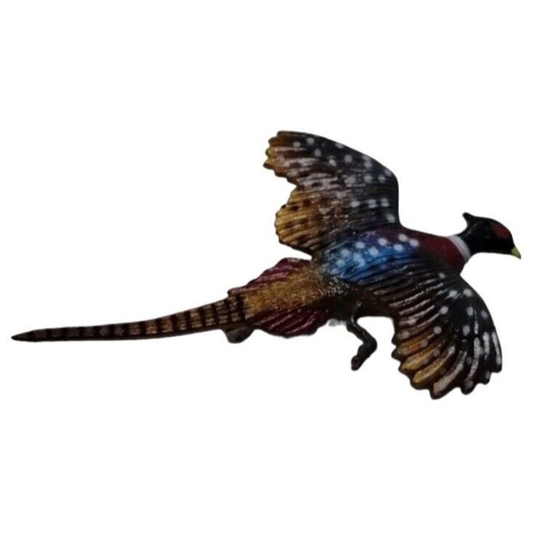 Vintage Male Ring-necked Pheasant 2 in Plastic Hat Pin Brooch ...