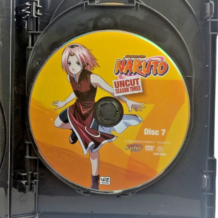 Shonen Jump Naruto Uncut Season 3 Volume 2 Box Set 2002 6 - Etsy