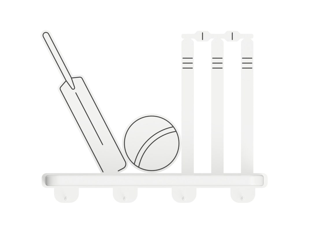 Cricket Shelf / Trophy Shelf / Medal Hanger / Sports Shelf / Childrens ...