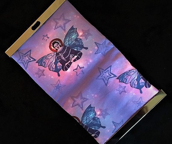 Mini Diva Wallet, Buddha-fly and Stars Fabric by Lazella_rosetta, Bridesmaid Clutch, Women's ...