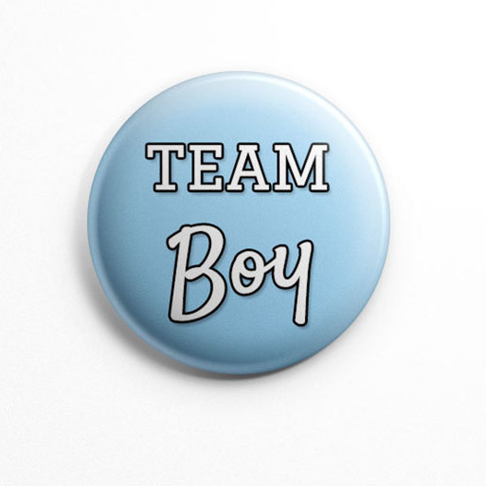 Team Boy Team Girl Gender Reveal Button Pin Set FREE | Etsy