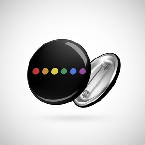 LGBTQ Gay Pride Buttons Pin Set Collection, Gay Flag, Rainbow Flag ...
