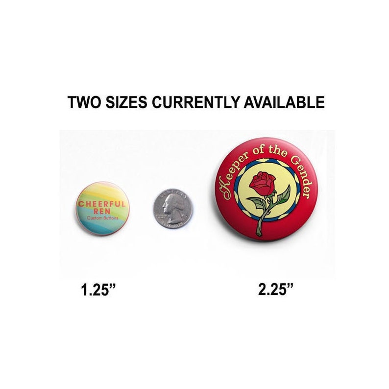 Keeper of the Gender Button Pin Gender Reveal Pin Baby - Etsy