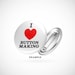 Customized I Heart Buttons, I Love your Text Here 1.25 or 2.25 Pinback ...