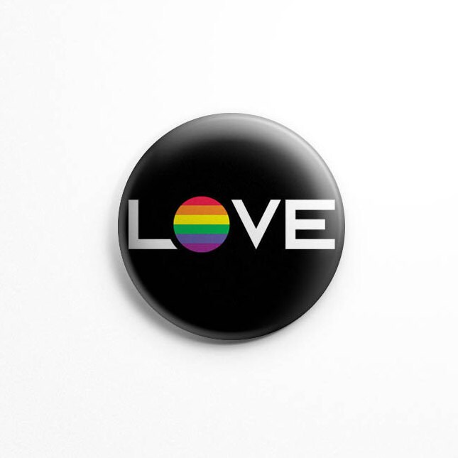 LGBTQ Gay Pride Buttons Pin Set Collection, Gay Flag, Rainbow Flag ...