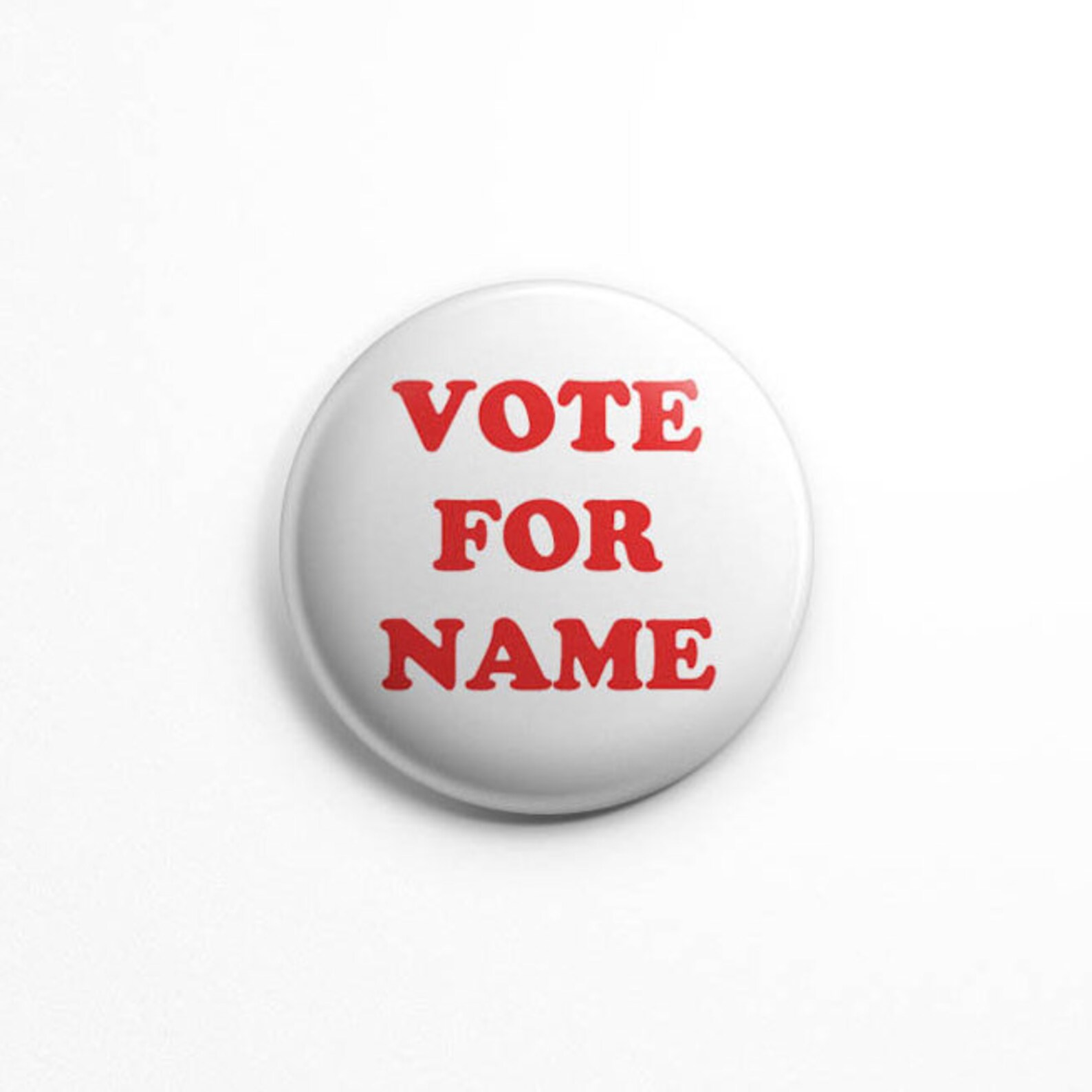 Custom Campaign Buttons 1.25 or 2.25 Pinback - Etsy