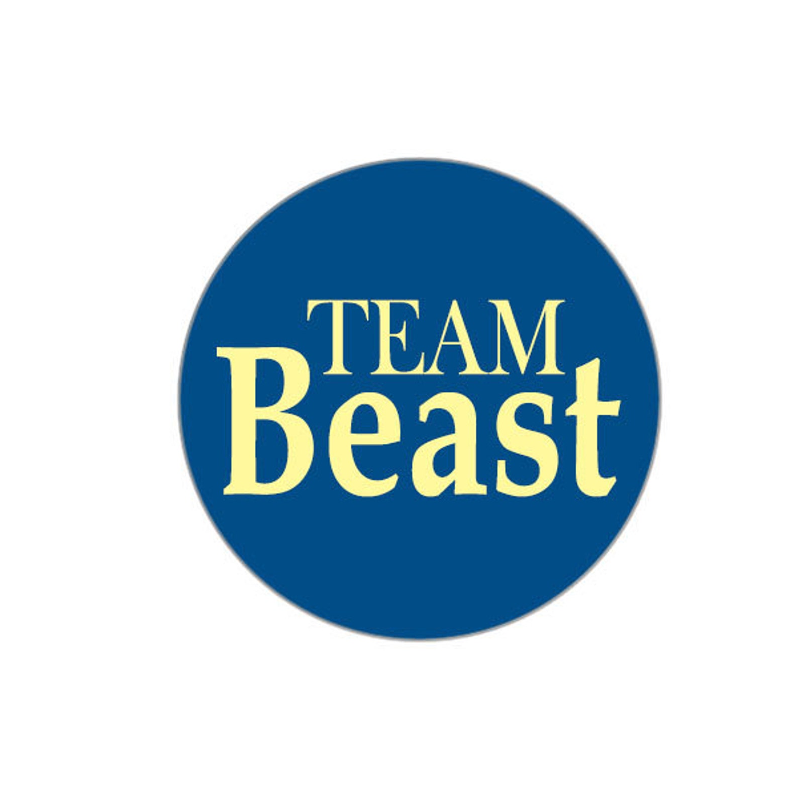 Team Beauty Team Beast Gender Reveal Button Pin Set FREE - Etsy