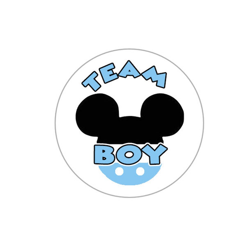 Team Girl Team Boy Gender Reveal Button Pin Set FREE - Etsy