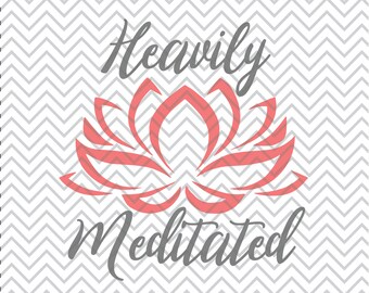Meditation svg | Etsy
