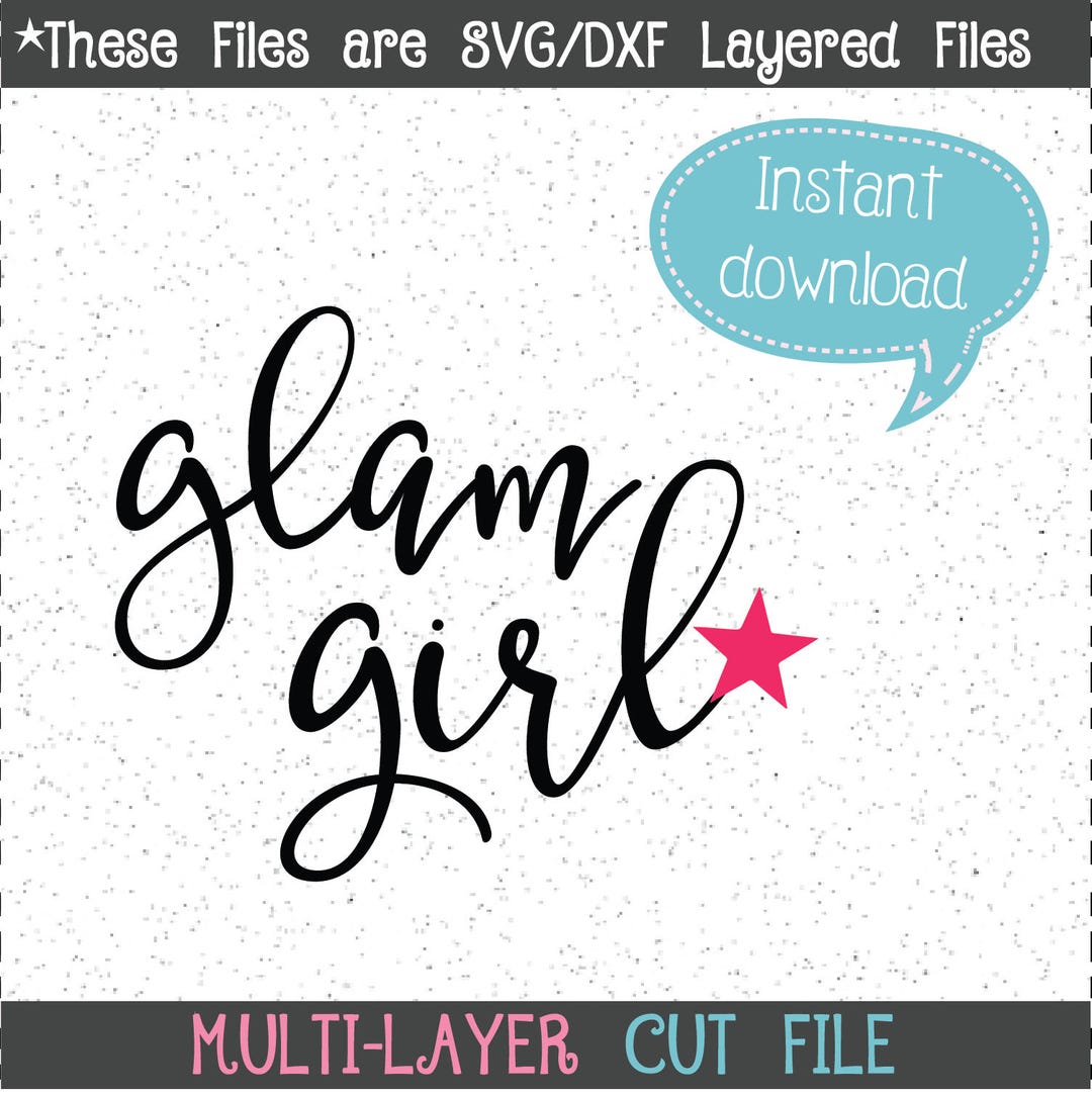 Glam Girl SVG, Makeup Jar SVG, Makeup Decal, Makeup Glass SVG, Svgs ...