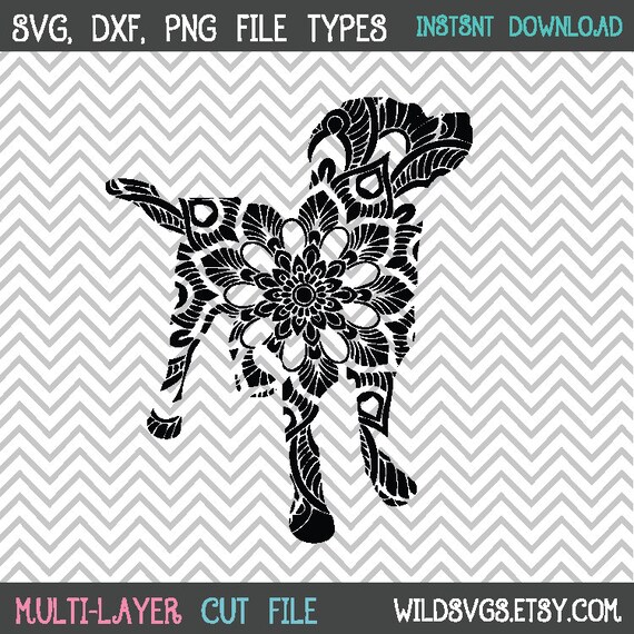 Mandala Labrador Retriever SVG Labrador Retriever Svgs Lab | Etsy