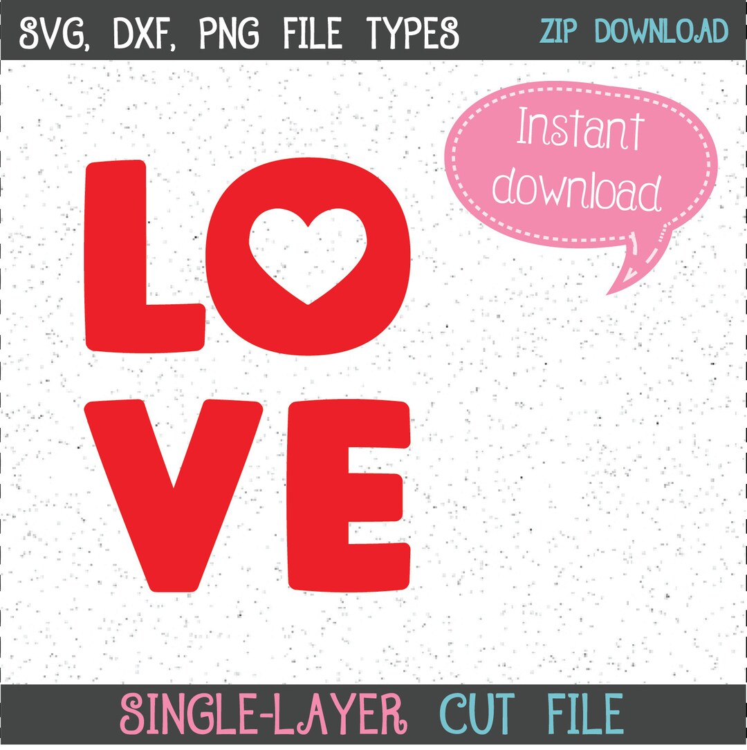 Love Svg, Hearts SVG, Heart SVG, Valentine's Day, First Valentine's Day ...