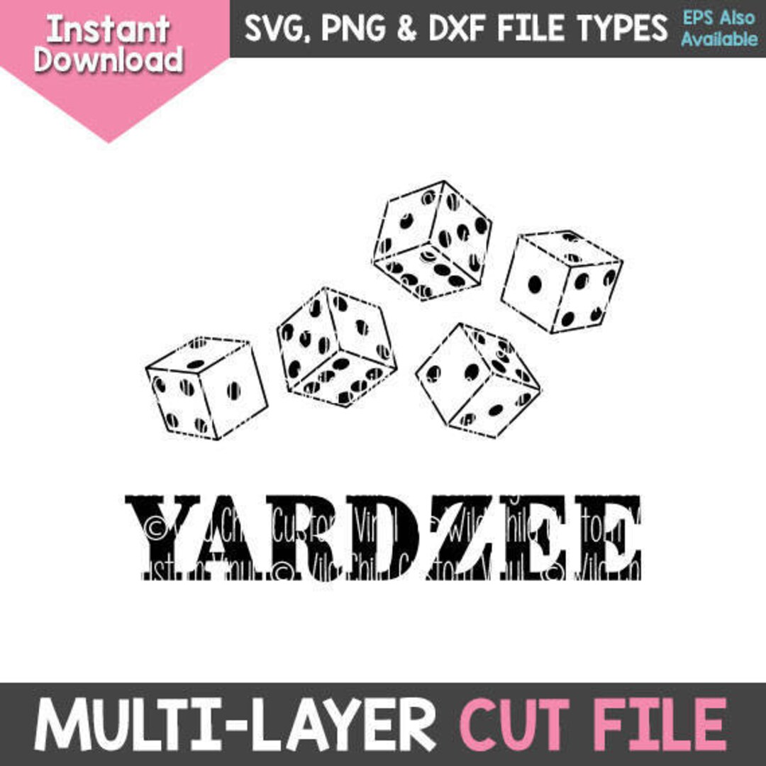 Yardzee Game SVG Bundle (digital Download) - Etsy