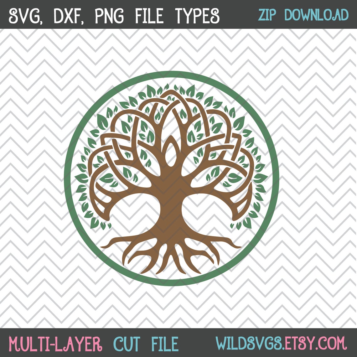 Tree of Life SVG Sacred Tree SVG Celtic Svgs Svgs Cricut | Etsy