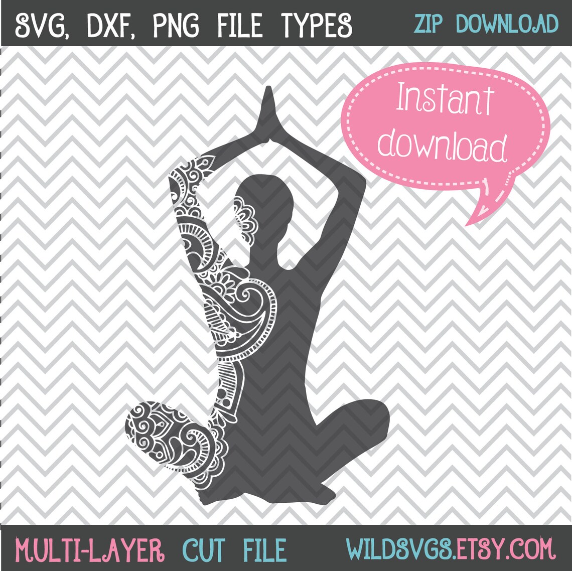 Yoga Pose svg Namaste SVG Meditate SVG Yoga SVG Om Svg | Etsy