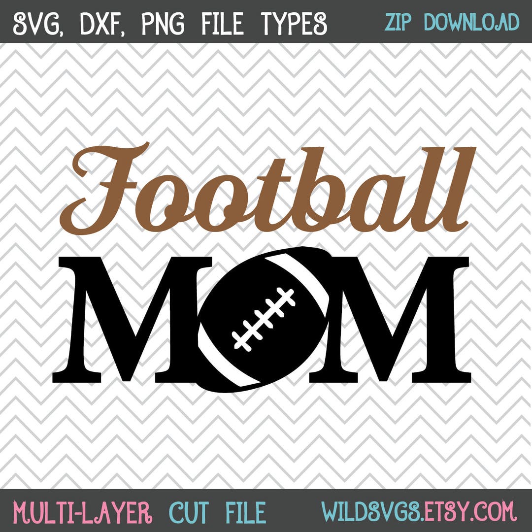 Football Mom, Football Mom Svgs, Football Mom SVG, Football SVG ...