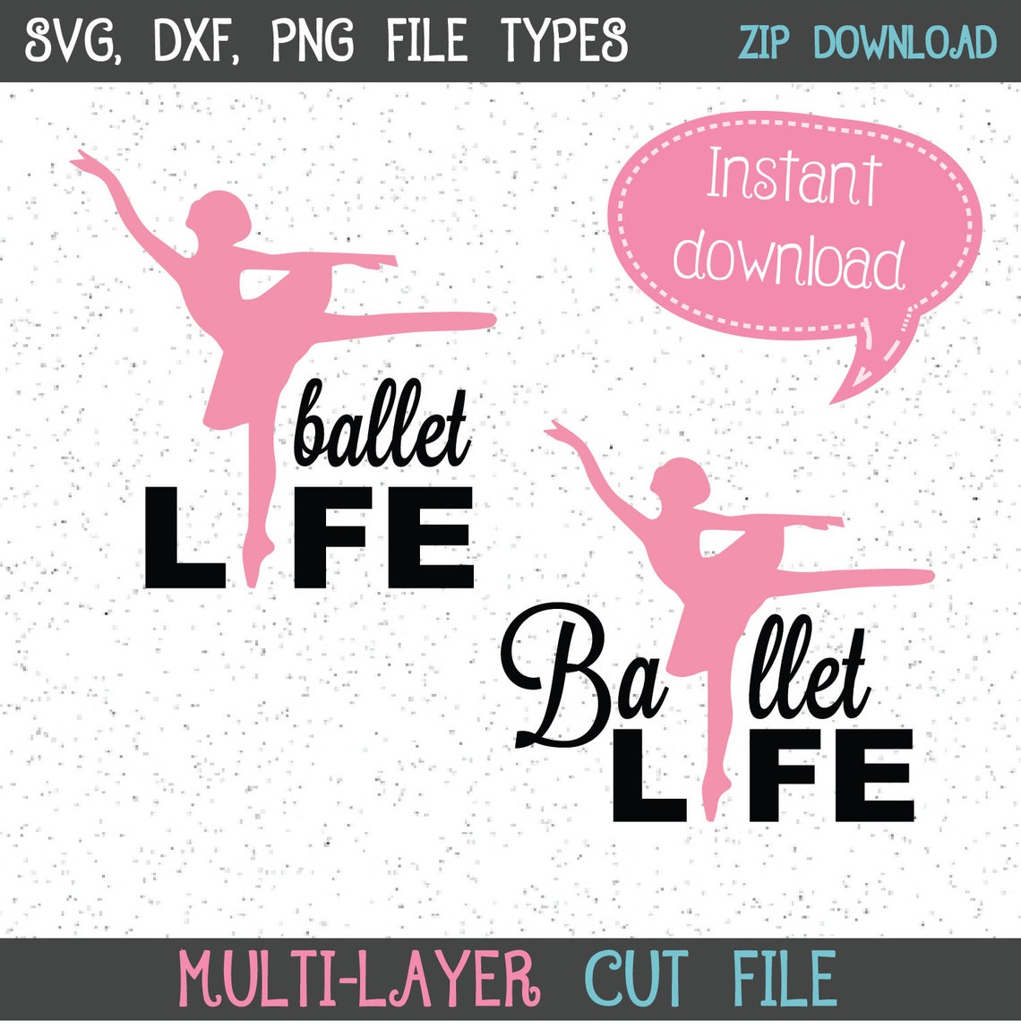 Ballet Life SVG Dance Life SVG Ballet SVG Dancer Svg | Etsy