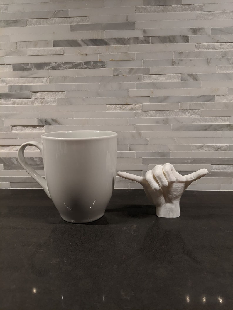 Shaka Hand Sign Mini Statue Hang Loose | Etsy