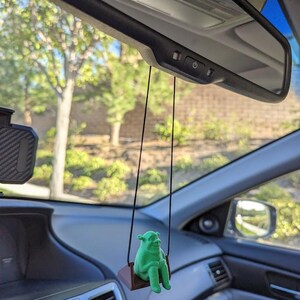 Shrek Swing Car Hanging Ornament for Rear View Mirror, Cute Decoration ...