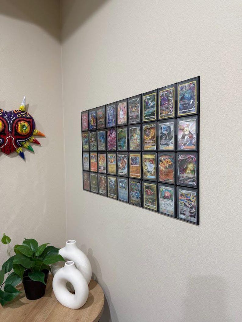 Toploader Wall Display Frame for TCG Cards Modular and Customizable ...