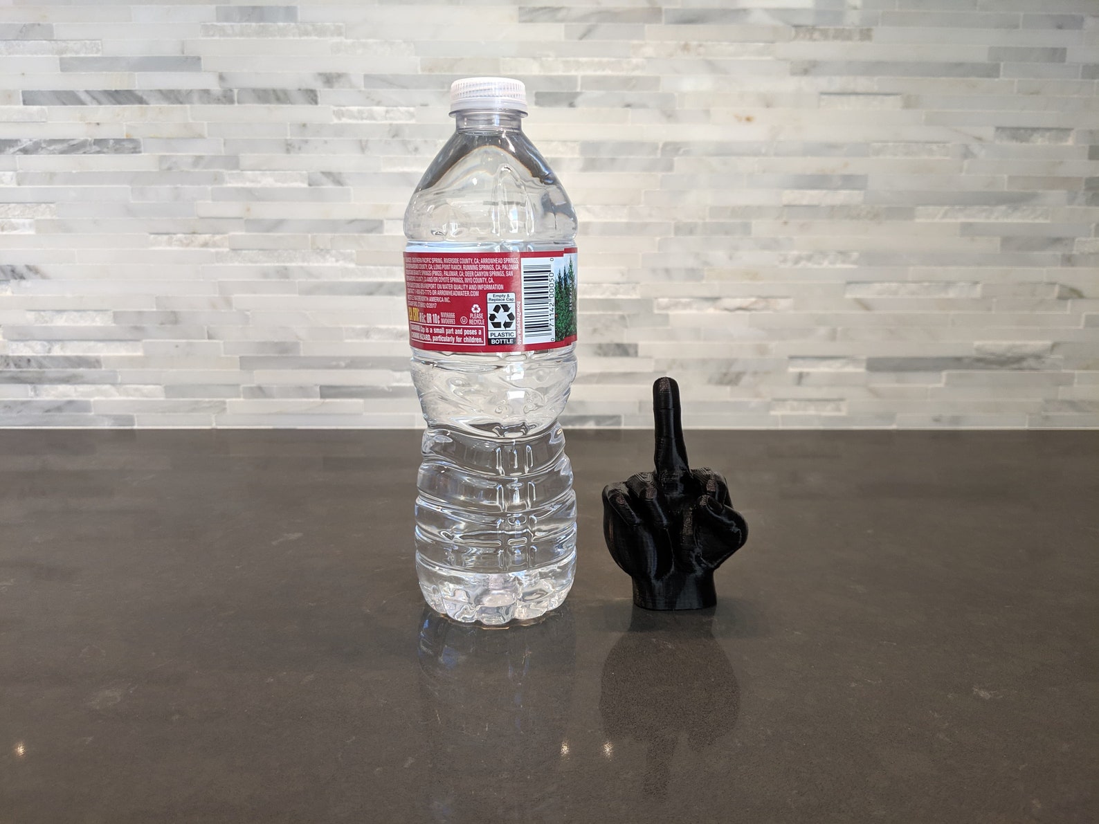 Mini Middle Finger Hand Sign Statue - Etsy