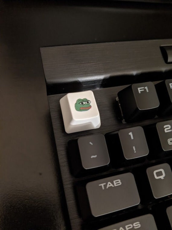 Pepe the Frog Keycap For Mechanical Cherry MX switches | Etsy