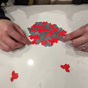 Einstein Hat Tile Puzzle Pieces Set || Math Geometry Problem Solved - Etsy