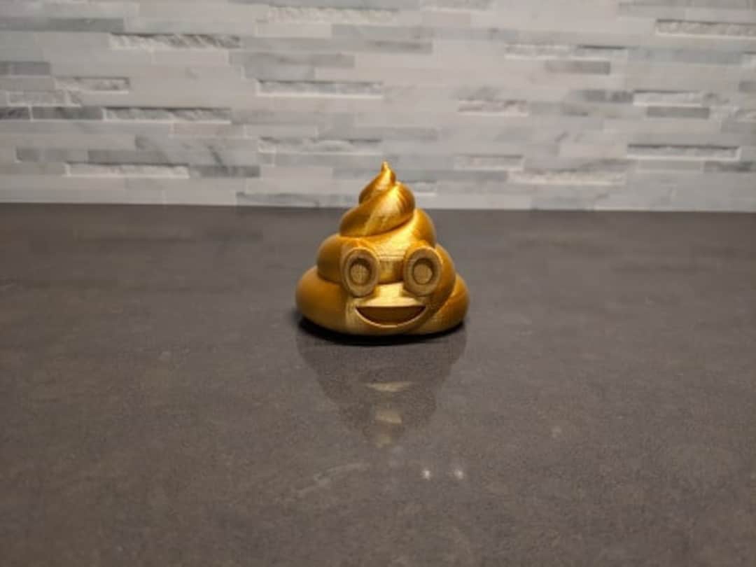 Golden Poop Emoji - Etsy
