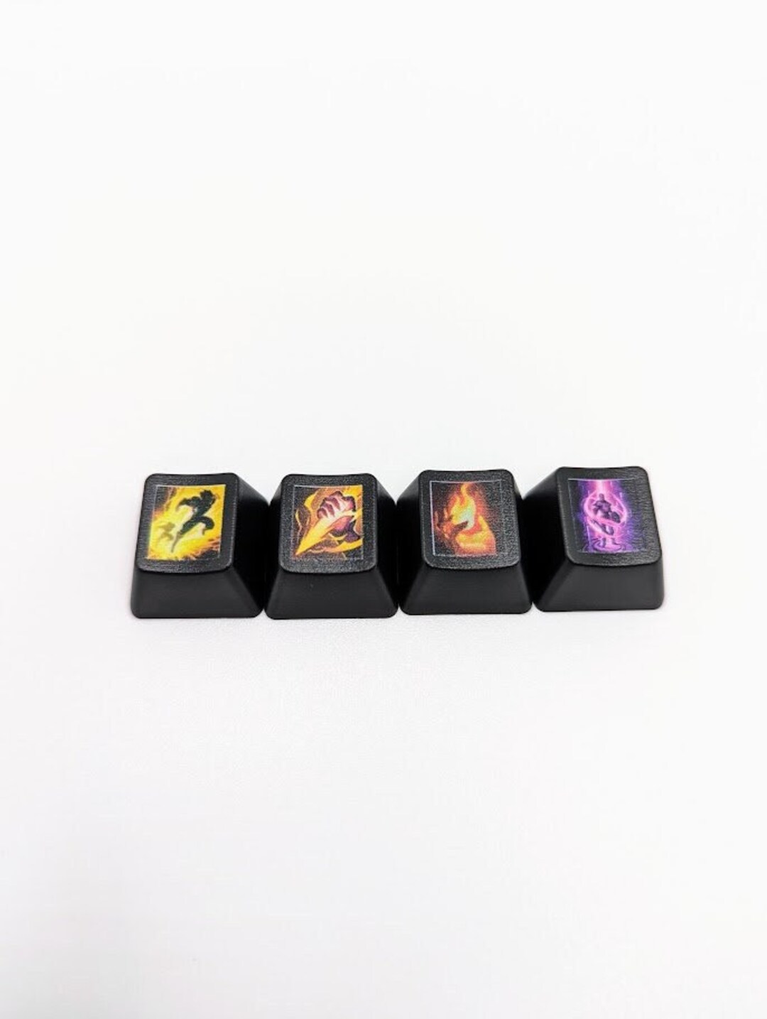 Summoner Spell Keycaps | Set of 4 | Flash | Smite | Ignite | Teleport ...