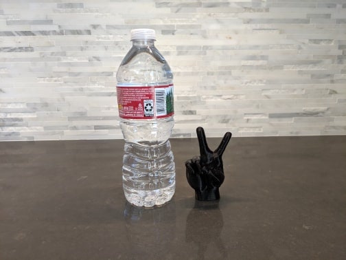 Peace Sign Mini Hand Statue - Etsy