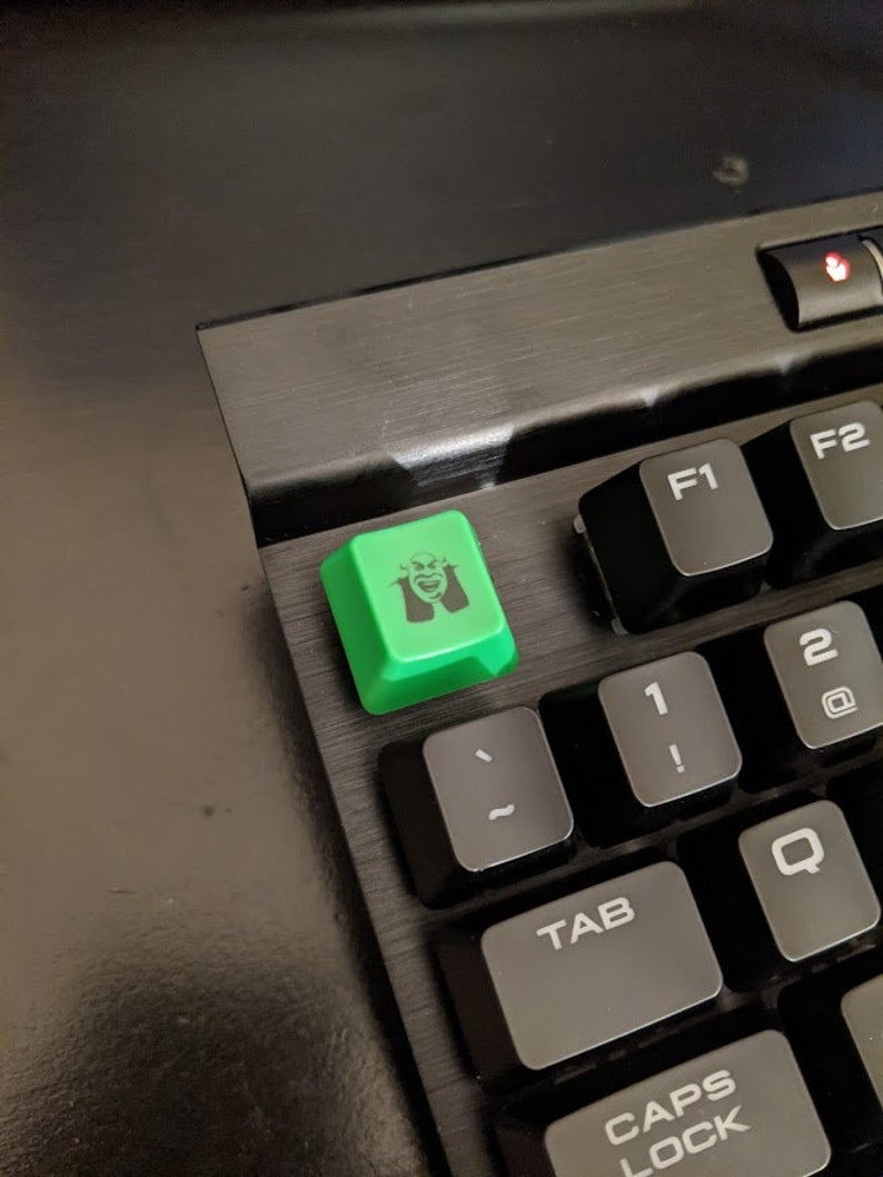 Shrek Keycap || for Mechanical Cherry MX Switches || - Etsy