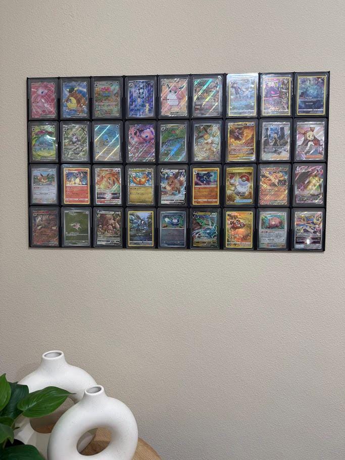 Toploader Wall Display Frame for TCG Cards Modular and Customizable ...