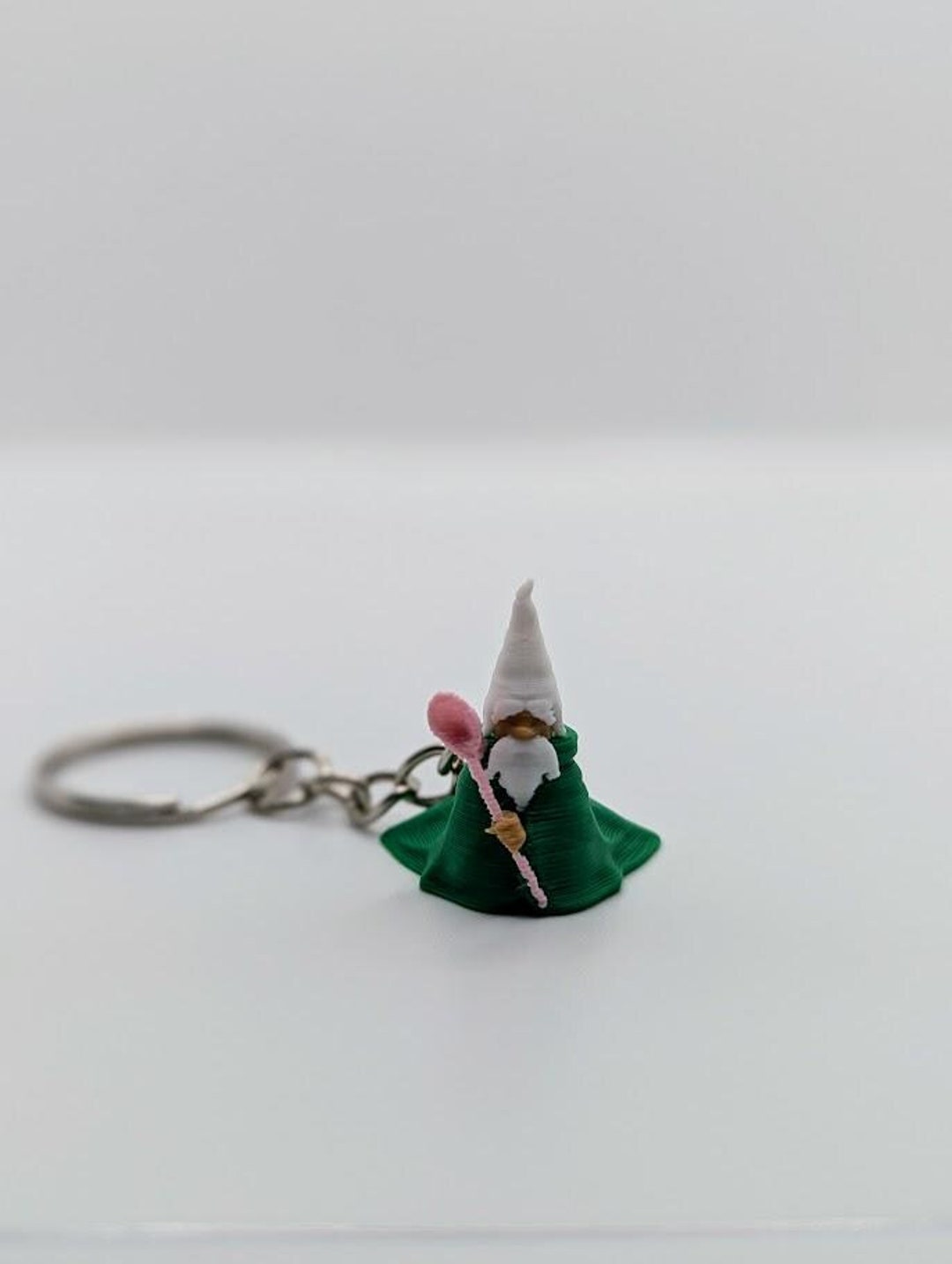 Gnome Keychain Miniature Figurine - Etsy