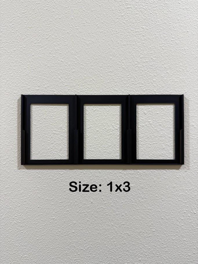 Toploader Wall Display Frame for TCG Cards Modular and Customizable ...