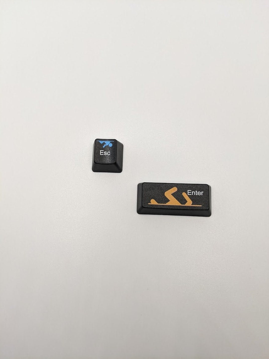 Portal "enter" and "esc" Keycaps || for Mechanical Cherry MX Switches ...