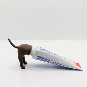 Dog Pooping Toothpaste Topper | Comes With Toothpaste - Etsy