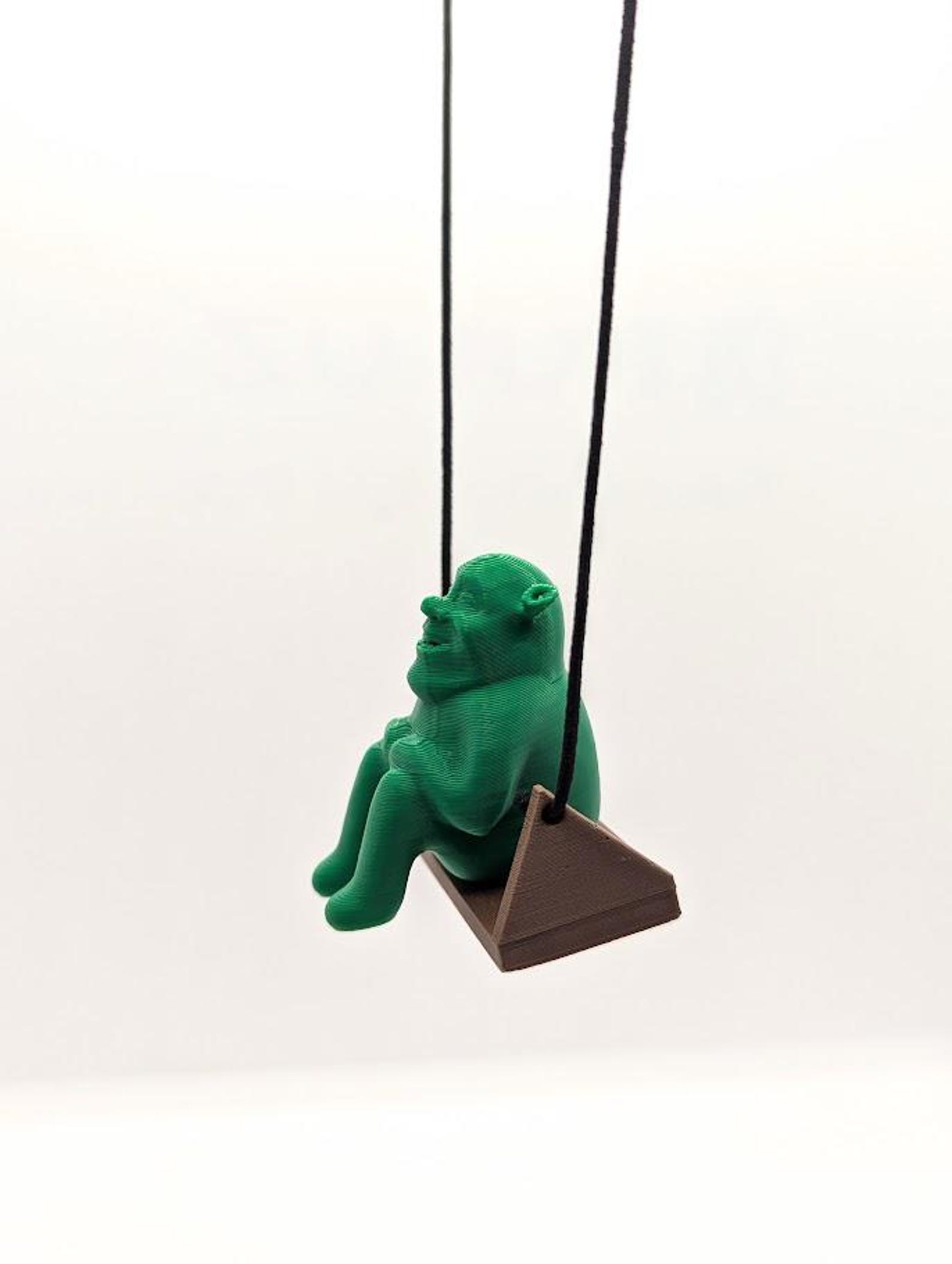 Shrek Swing Car Hanging Ornament for Rear View Mirror, Cute Decoration ...