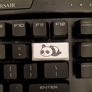 Cute Panda Keycap || for Mechanical Cherry MX Switches || - Etsy