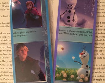 Frozen Bookmarks - Etsy