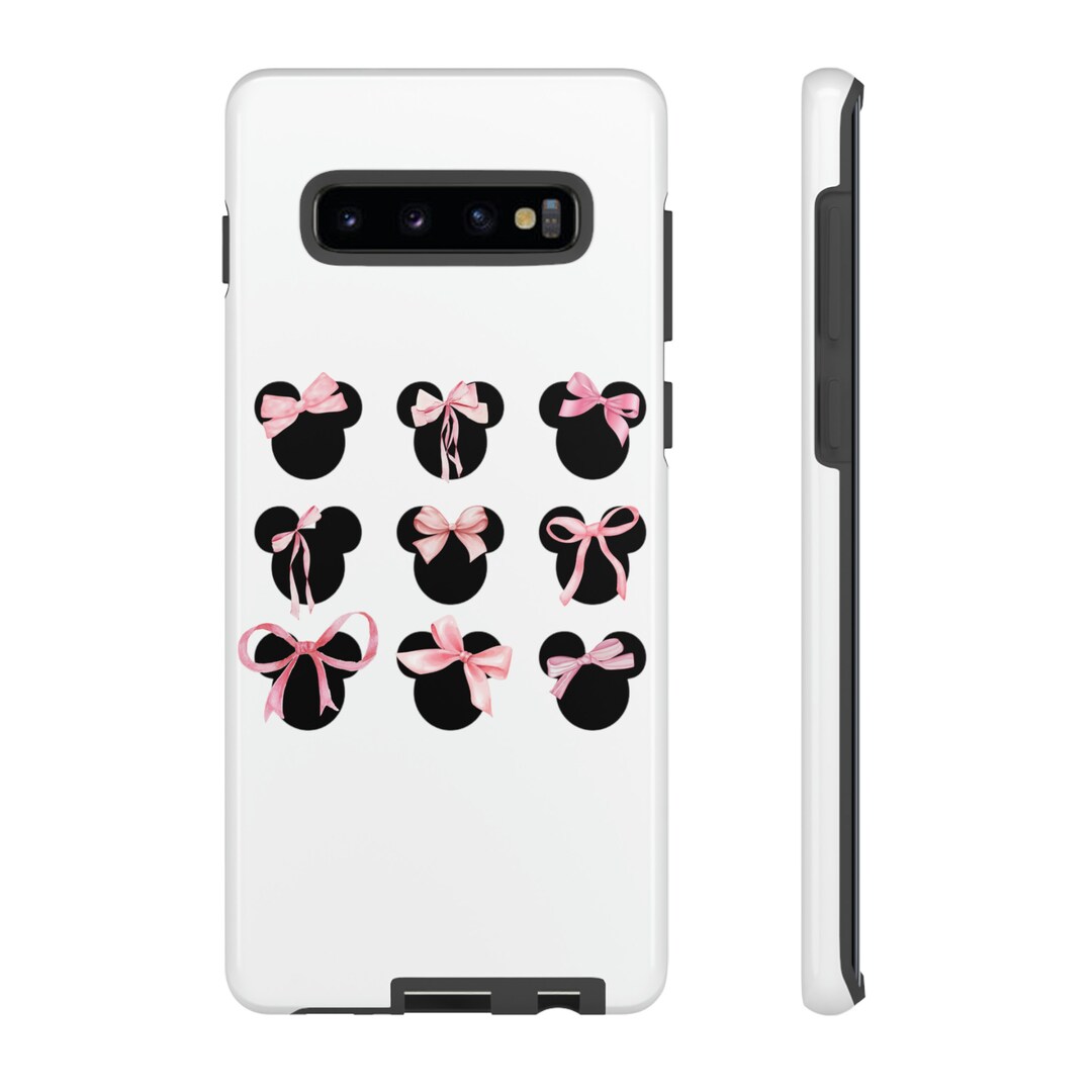 Mickey and Minnie Coquette Phone Tough Cases Mickey and Minnie Pink Bow ...