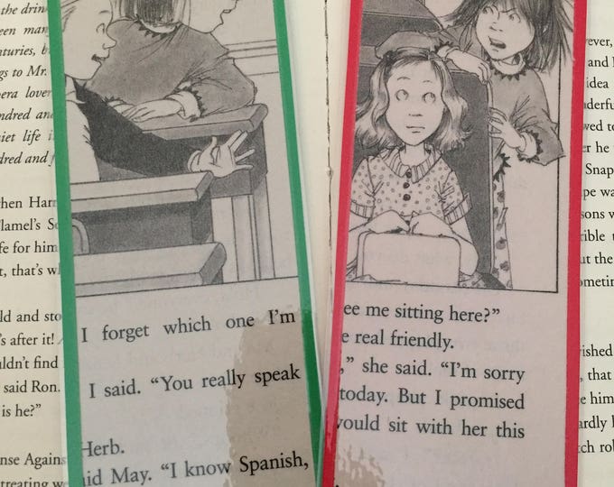 Junie B. Jones Bookmarks From the Book Junie B. Jones First Grader at ...