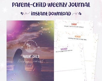 Parent Child Journal - Etsy