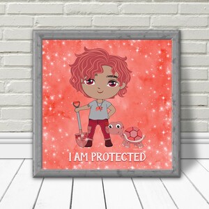 Chakra Posters 2 ROOT CHAKRA Posters 7 Chakras Decor Inspiring Gifts ...