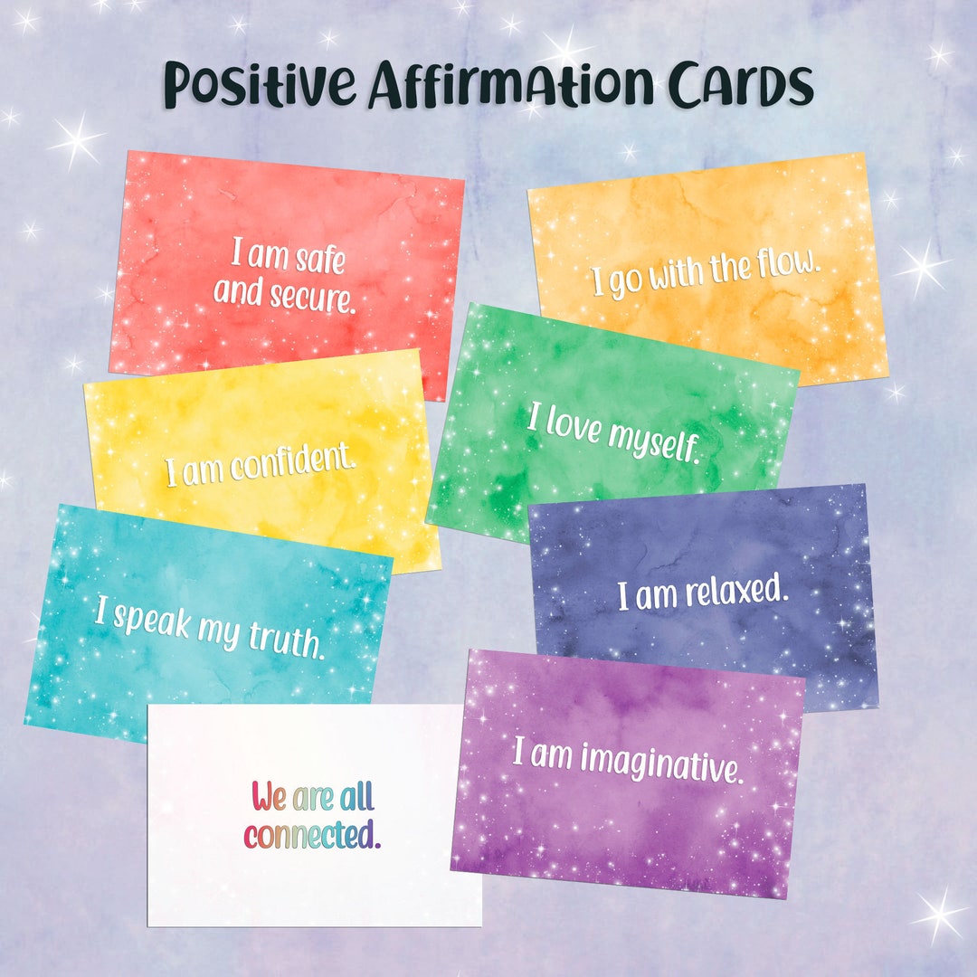 Affirmation Deck 108 Kids Emotional Health Daily Mental Health ...