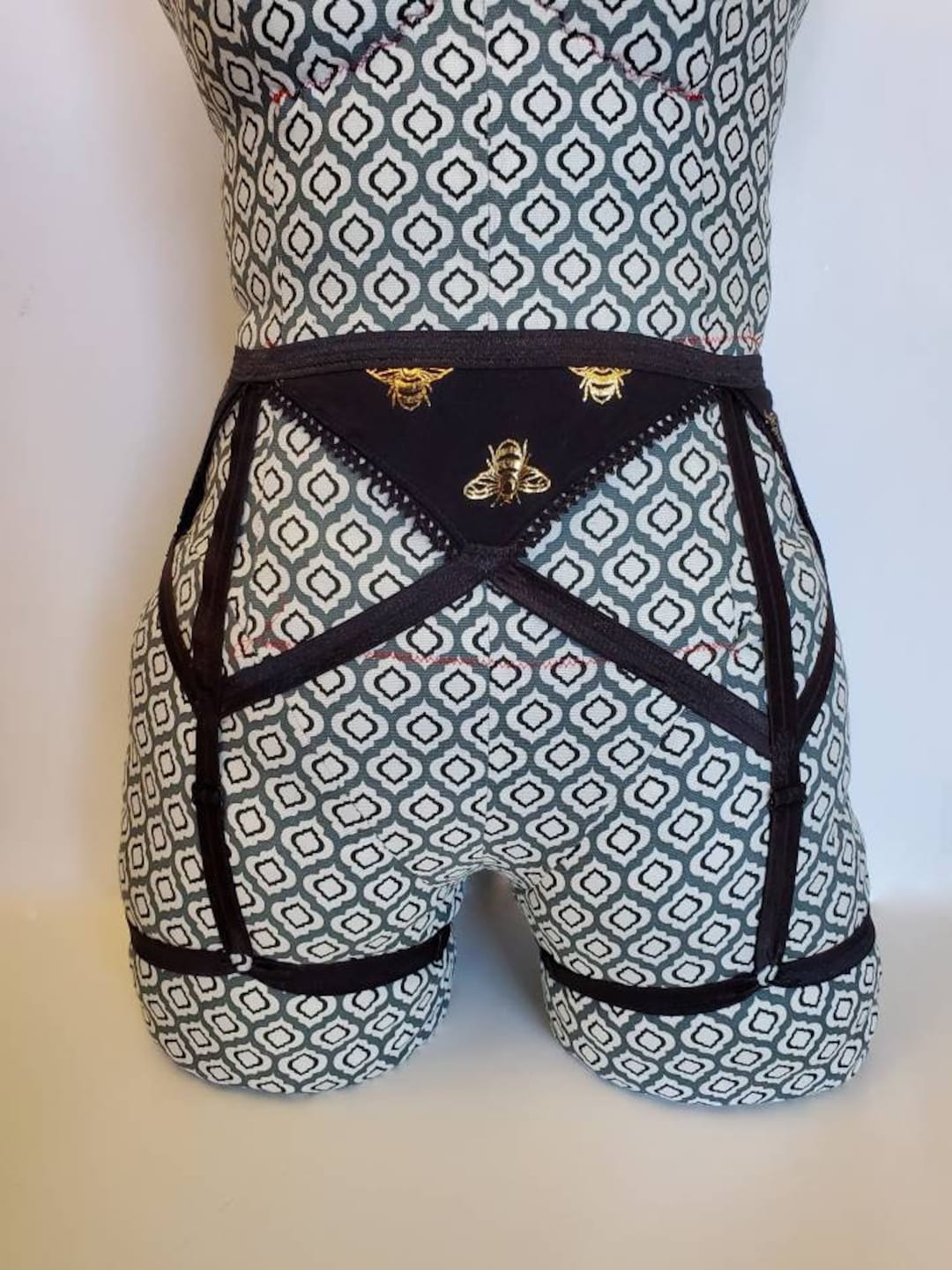 Honey Bee Garter Harness - Etsy