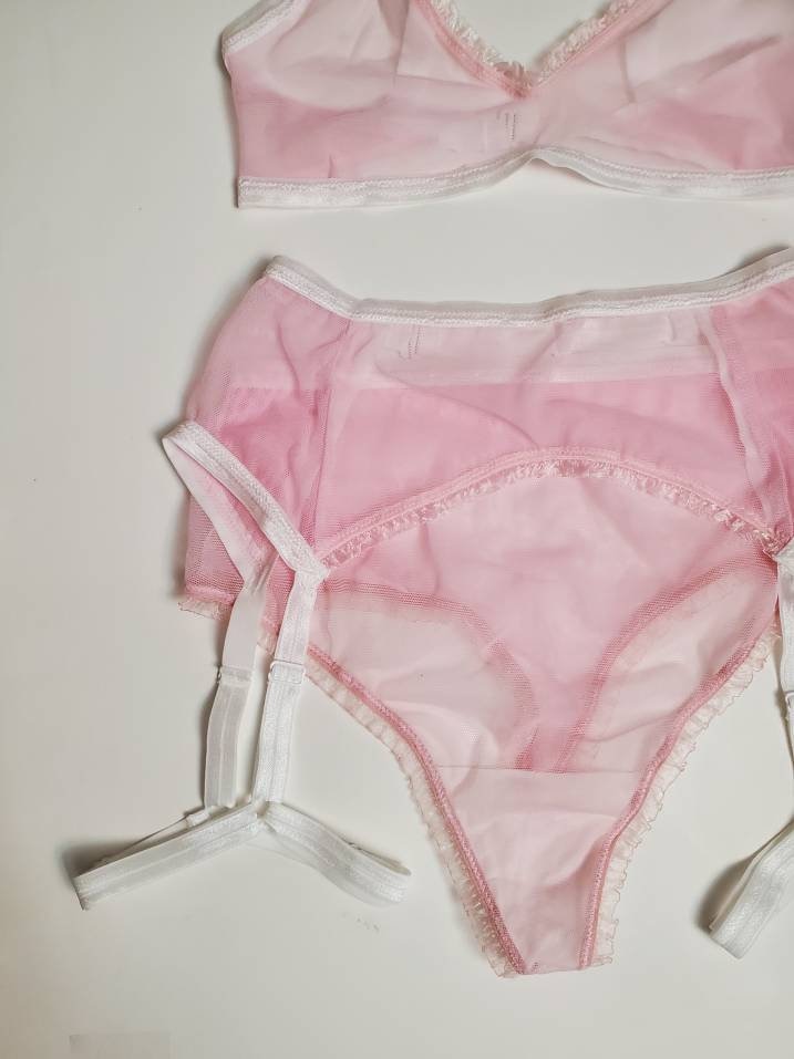 Pretty in Pink Lingerie Set